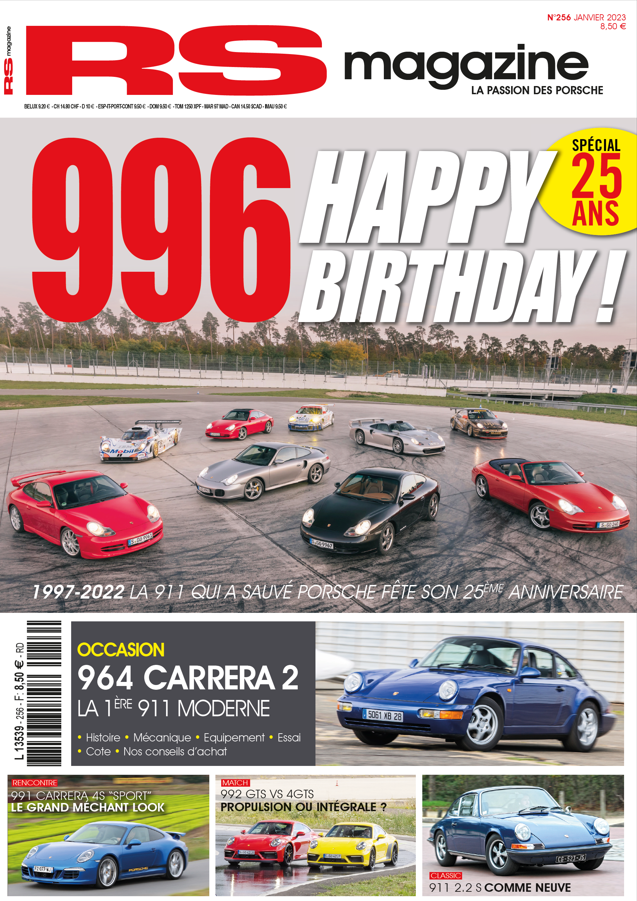 RS Magazine célèbre les 25 ans d’une Porsche cultissime | unionpresse.fr